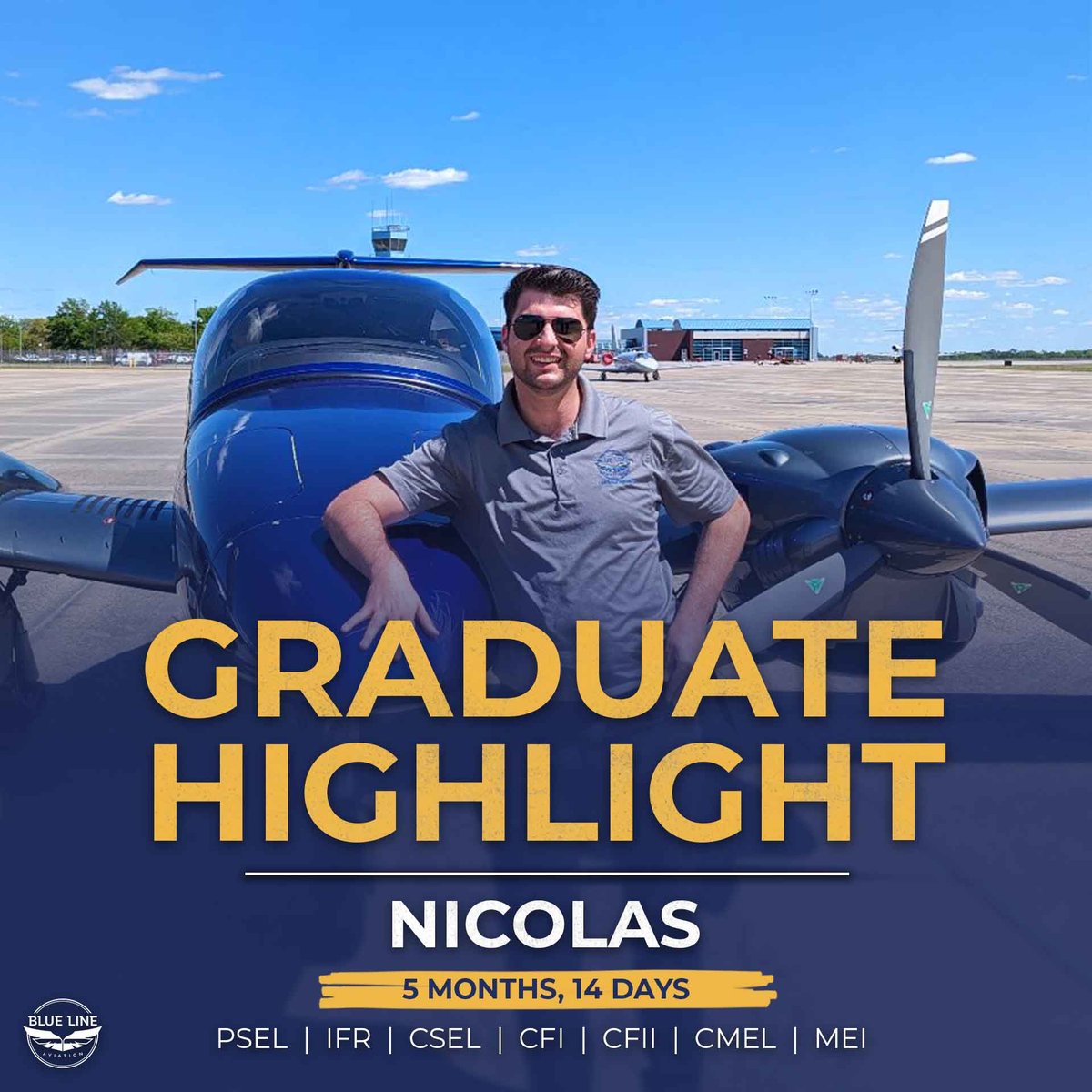 Start Your Career With Blue Line Aviation Pilot Program