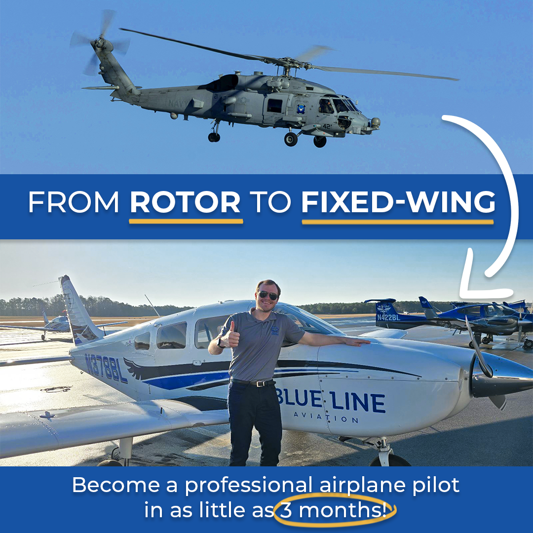 Rotor Transition Program | From Rotor to Fixed-Wing Career Pilot